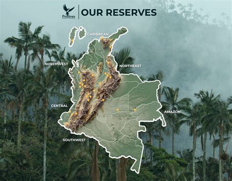 Mapa Reservas Inglés