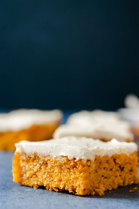 Keto Pumpkin Bars Recipe So Nourished