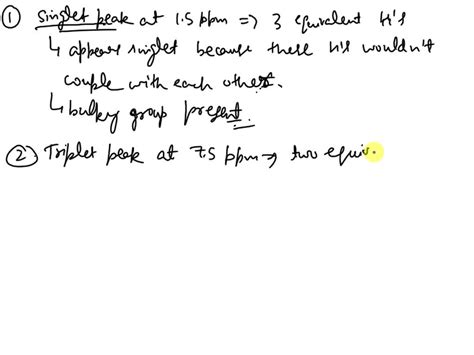 Solved The Following Spectrum Corresponds To Two Different Regions Of