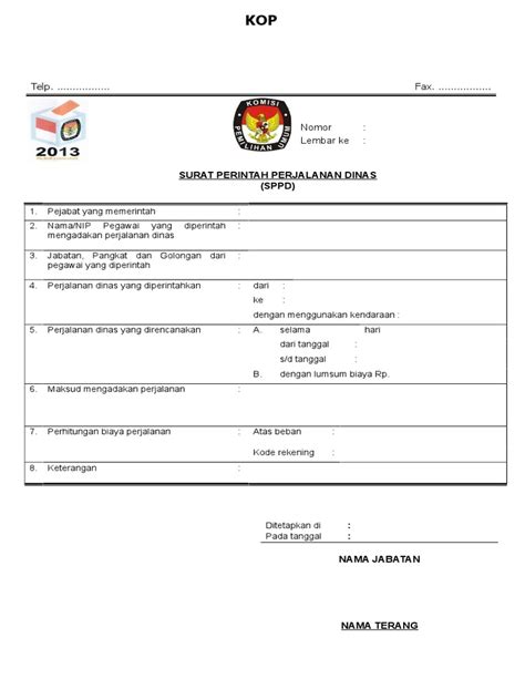 Template Sppd Pps Pdf