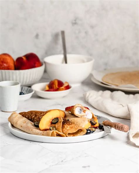Crepes sem glúten e veganos Criar Comer Crescer