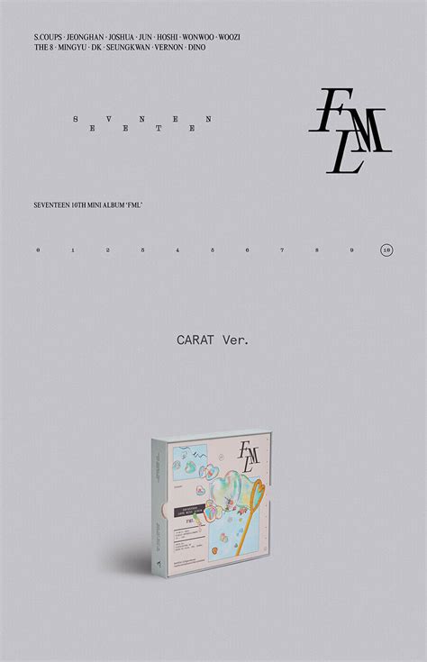 SEVENTEEN FML 10th Mini Album CARAT Ver CD Binder PhotoBook Lyric Card GIFT EBay