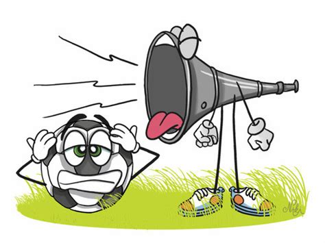 Vuvuzela By Nicoleta Ionescu Sports Cartoon Toonpool