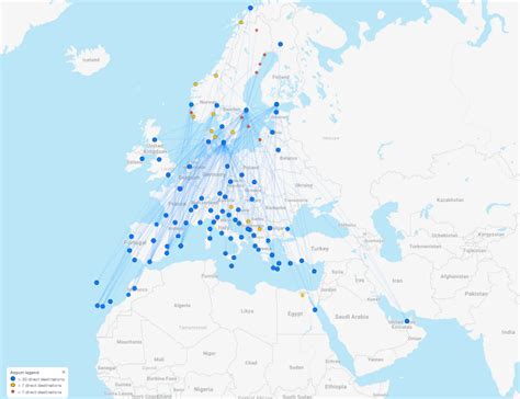Norwegian Air Intl Flight Route Destinations Map In 2025 Brilliant Maps