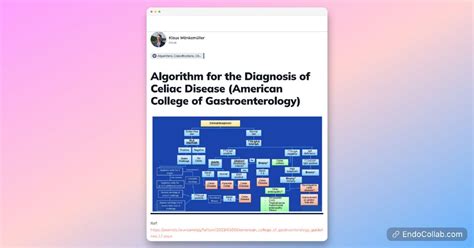 Güray Can On Linkedin Algorithm For The Diagnosis Of Celiac Disease