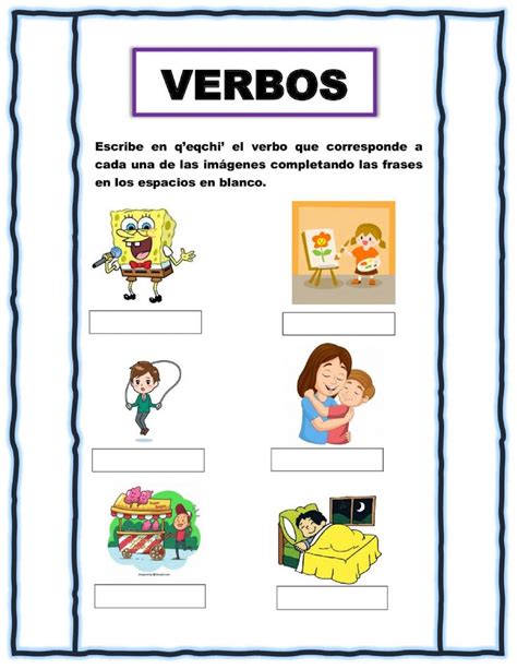 Verbos Online Exercise For TERCERO Online Workouts Exercise Comics