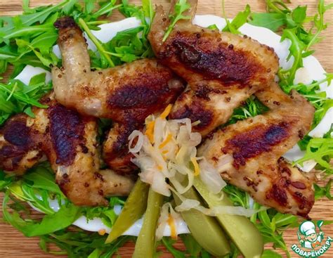 Крылышки по-мексикански – кулинарный рецепт