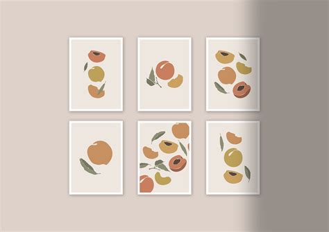 Fruits Abstract Graphics Pack By Nadezda Gudeleva Thehungryjpeg
