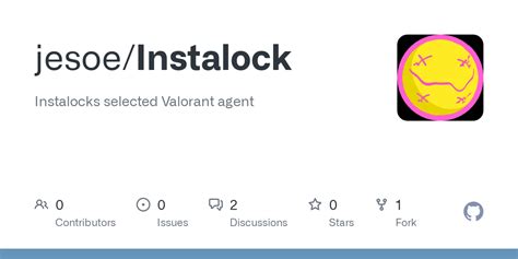 Github Jesoe Instalock Instalocks Selected Valorant Agent