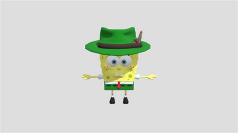 Spongebob Rich Download Free 3d Model By Kyle Withem [bc4540e