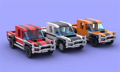 Lego Moc Just A Ute I Guess By Absolutelegobuilds Rebrickable