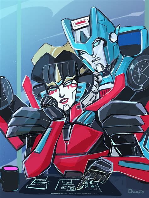Windblade And Chromia On Windblade Fangroup Deviantart