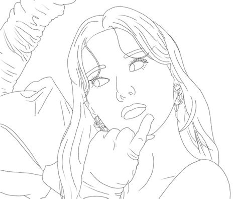Artstation Itzy Queen Yuna Lineart Colouring Artworks