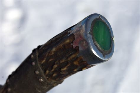 History Through The Hammers Eye Black Powder Patch Knife