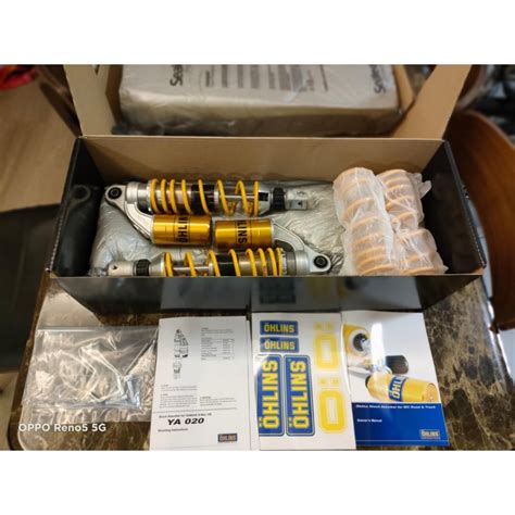 OHLINS YA020 YA 020 NMAX V2 2020 2021 N MAX SHOCK ABSORBER REAR MONO 100 ORIGINAL Shopee Malaysia