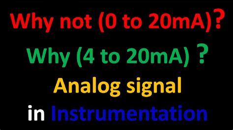 What Is 4 To 20mA Current Voltage Calculation Application Electrical4u