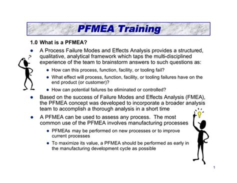 Pfmea Process Fmea Pdf