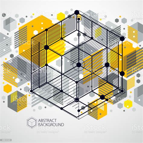 벡터 산업 고 노란색 배경 미래 기술 계획 엔지니어링 현대 기하학적 구성 서식 파일 및 레이아웃으로 사용할 수 있습니다 0명에