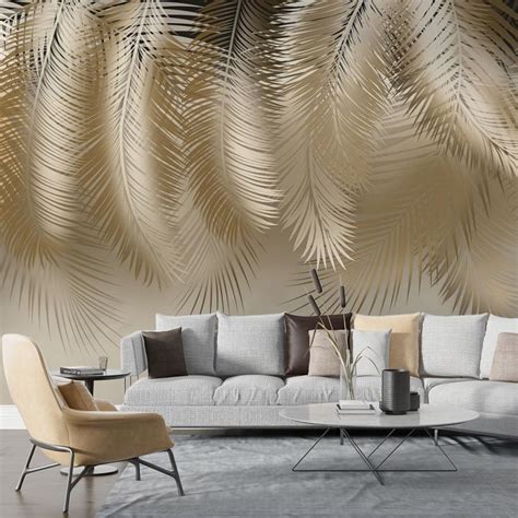 Фототапет Златисто утро тапет в златисто за хол Фото Тапети