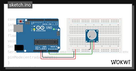 Potenciometro Wokwi ESP STM Arduino Simulator