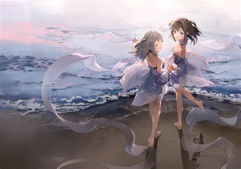 Barefoot Anime Girls With Beach Under Soles By Xmegaanime On Deviantart