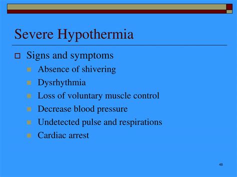 Ppt Hypothermia Powerpoint Presentation Free Download Id1700711