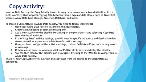 35 Copy Activity In Azure Data Factory Pptx