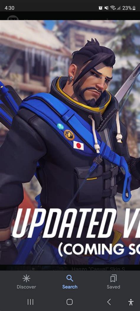 Hanzos Casual Skin Roverwatch