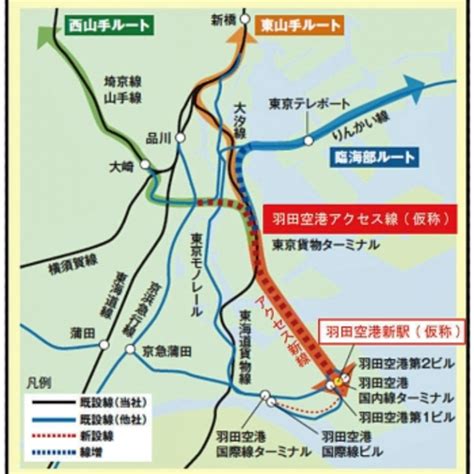 第110回｜東京羽田機場新交通（一）：新「jr羽田機場交通線」開工啦！最強機場快線，18分鐘直達東京車站，23分鐘到新宿，27分鐘達迪士尼