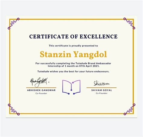 Stanzin Yangdol On Linkedin Successfully Completed Brandambassador