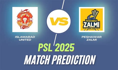 ISL Vs PES Match Prediction Pitch Report Fantasy PSL 2025