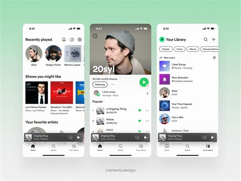 spotify light mode concept r truespotify