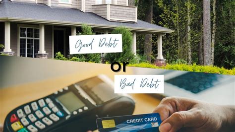 Good Debt Vs Bad Debt