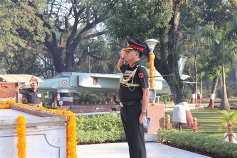 Lt General Dhiraj Seth Leads Vijay Diwas Tributes At Command War