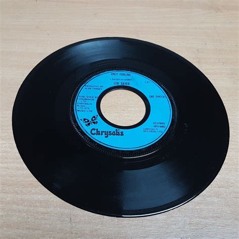 7 Single Leo Sayer More Than I Can Say 1980 Chrysalis Chs 2442