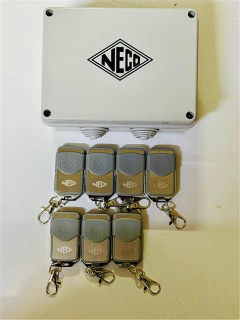 Neco Mk1 Remote Control System With 7 Remotes Hardware Products