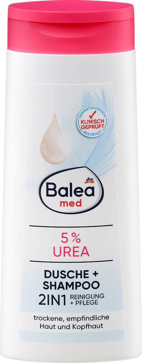 Balea med Ultra szenzitív tusfürdő és sampon in ureával száraz érzékeny bőrre és