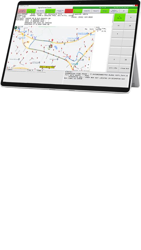 Mobile Data Terminal Fire Department Mdt Software