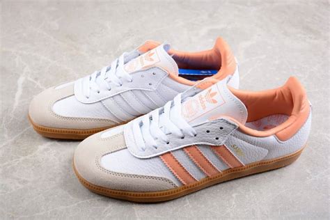 Adidas Samba OG White Wonder Clay Gum Sneakers IG