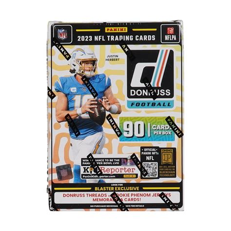 2023 Panini Donruss Football Blaster Box With 6 Packs Pristine Auction