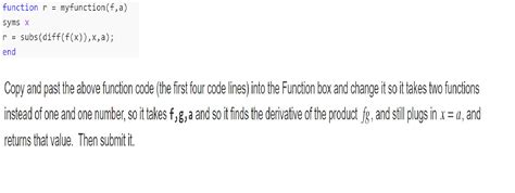 Solved Function R My Functionfa Syms X R
