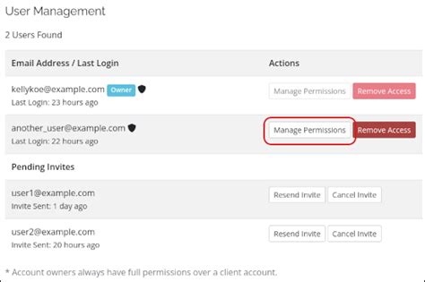 How To Manage Users In The Customer Portal