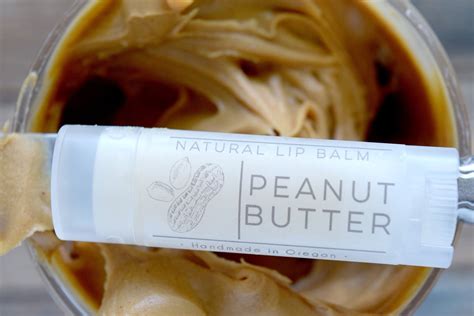 Peanut Butter Lip Balm Wandering Pines Cottage