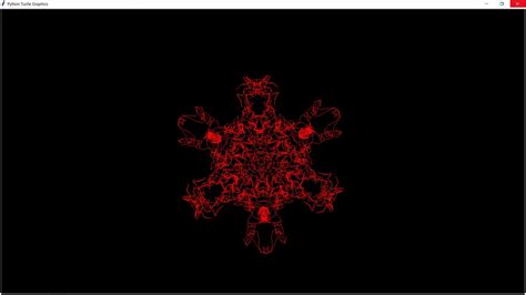 Some Cool Pattern I Made On The Python Turtle 350 Python