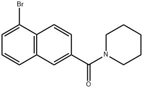 Bromonaphthalen Yl Piperidin Yl Methanone