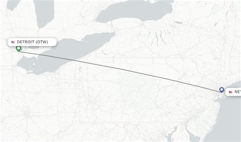 Direct Non Stop Flights From Detroit To New York Schedules