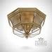 Newbury Flush Mount Light In Aged Copper