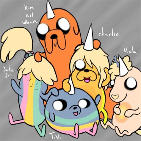Lady Rainicorn Puppies Adventure Time Adventure Time Finn Cute