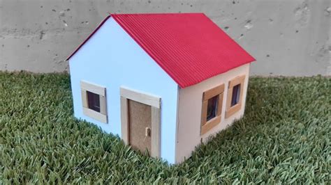 Como Hacer Una Casa De Carton Muy Facil YouTube Casas De Cajas De