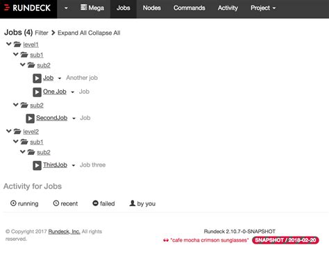 Rd Ui Job Group Hierarchical Relationship No Longer Shows Nesting